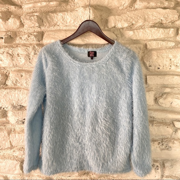 Pure Hype | Sweaters | Pure Hype Light Sky Blue Crew Neck Sweater Size ...